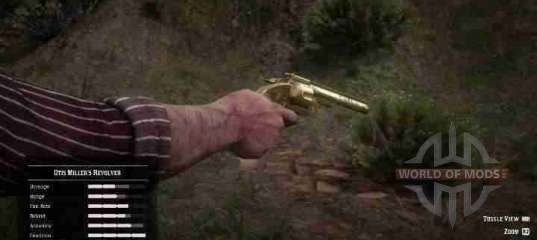 Otis Miller's revolver in RDR 2: how to find a map and treasure on it