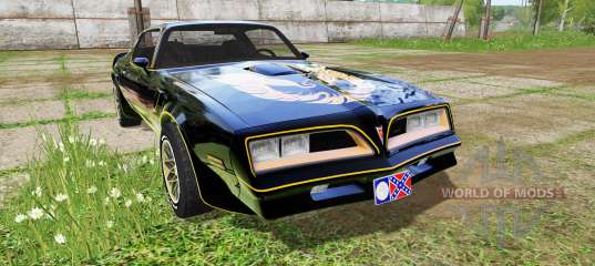 Pontiac Firebird Trans Am for Farming Simulator 2017