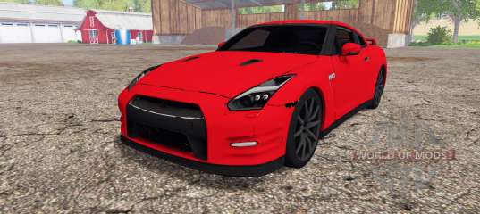 Nissan GT-R (R35) for Farming Simulator 2015