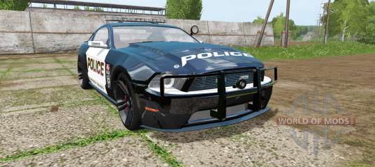 Ford Mustang Shelby GT Seacrest County Police for Farming Simulator 2017
