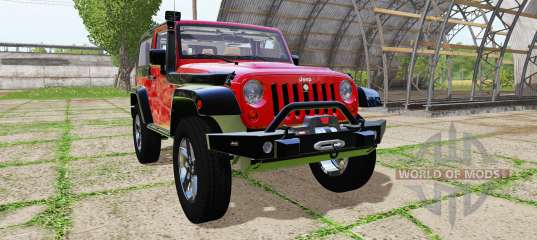 Jeep Wrangler Rubicon (JK) for Farming Simulator 2017