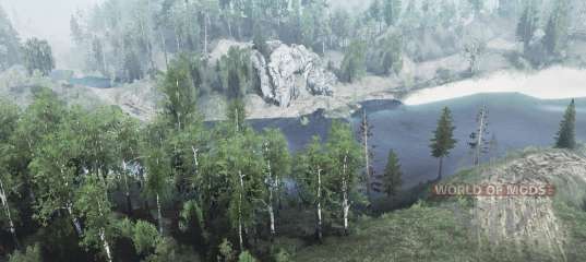 Silver mountain for MudRunner