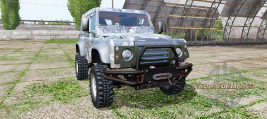 Land Rover Defender 90 for Farming Simulator 2017