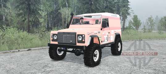 Land Rover Defender 90 Hard Top for MudRunner