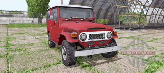 Toyota Land Cruiser Hard Top (BJ40VL) for Farming Simulator 2017