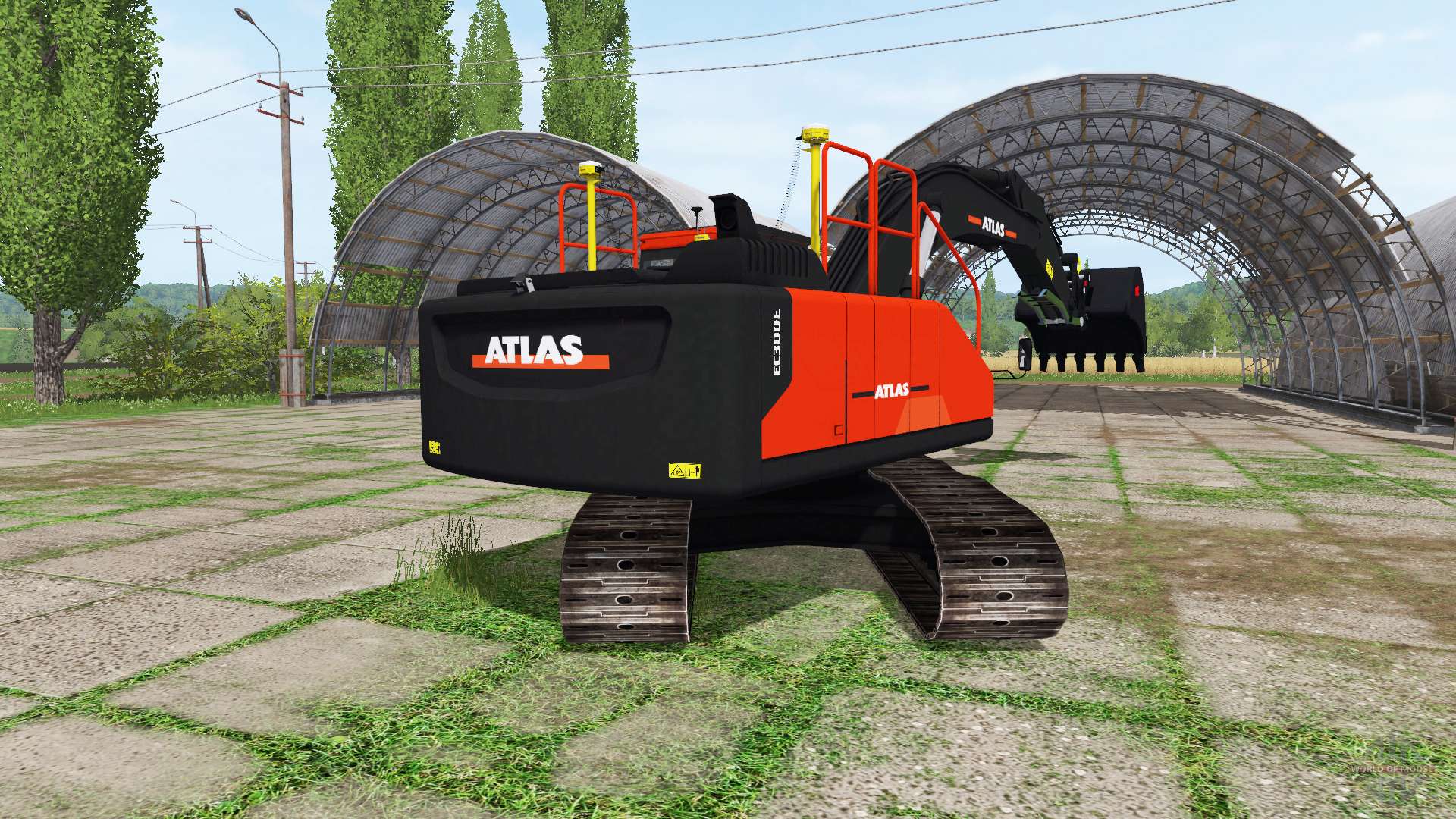 Atlas EC300E for Farming Simulator 2017