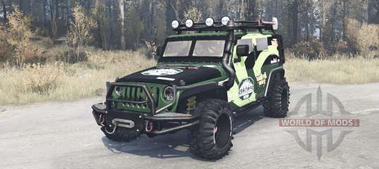 Jeep Wrangler (JK) diesel for MudRunner