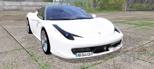 Ferrari 458 Italia Pininfarina for Farming Simulator 2017