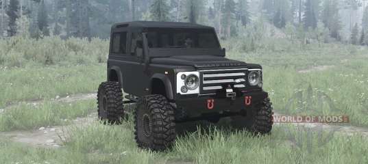 Land Rover Defender 90 TD5 Station Wagon for MudRunner