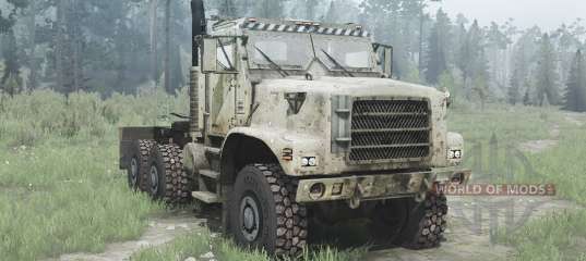 Oshkosh MTVR 6x6 tractor (MK31) for MudRunner