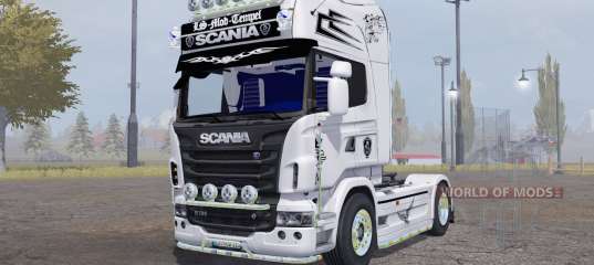 Scania R730 V8 Topline v1.1 for Farming Simulator 2013