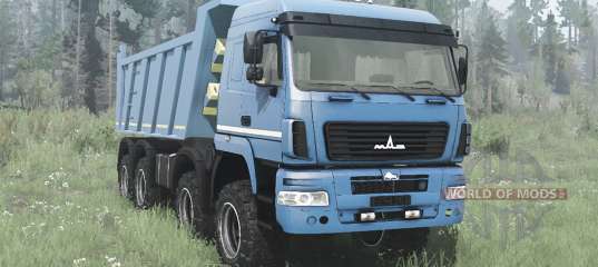 MAZ 8x8 6516В9 for MudRunner