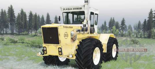 RABA Steiger 250 yellow-white for Spin Tires