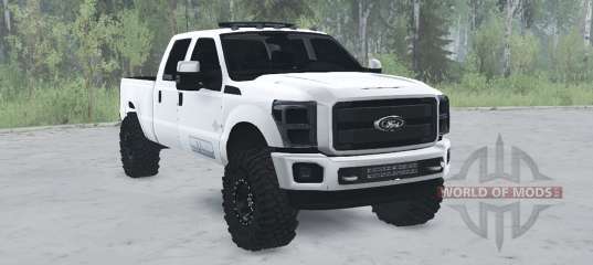 Ford F-350 Super Duty Crew Cаb 2016 for MudRunner